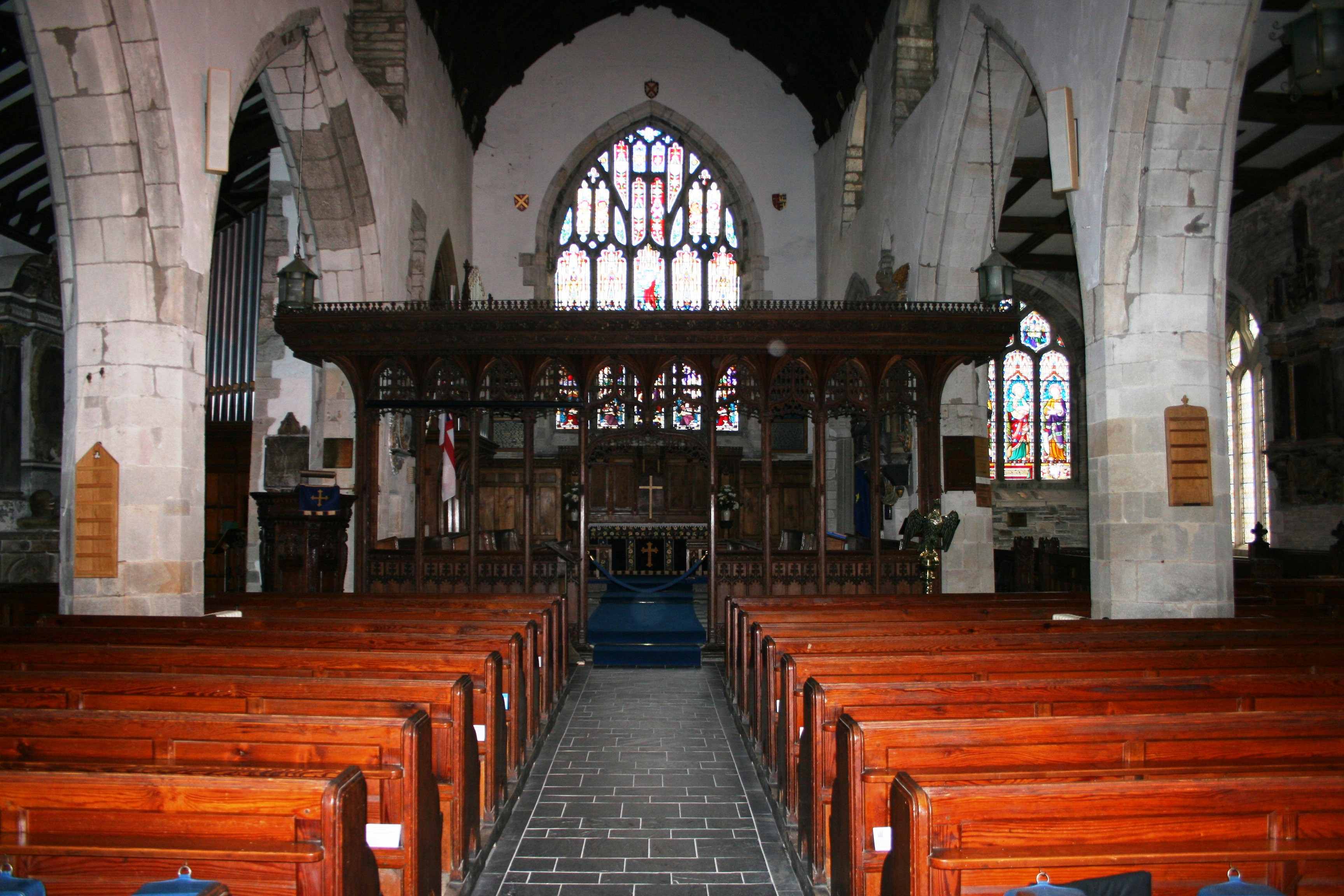 Fowey Church Cornwall - St. Fimbarrus