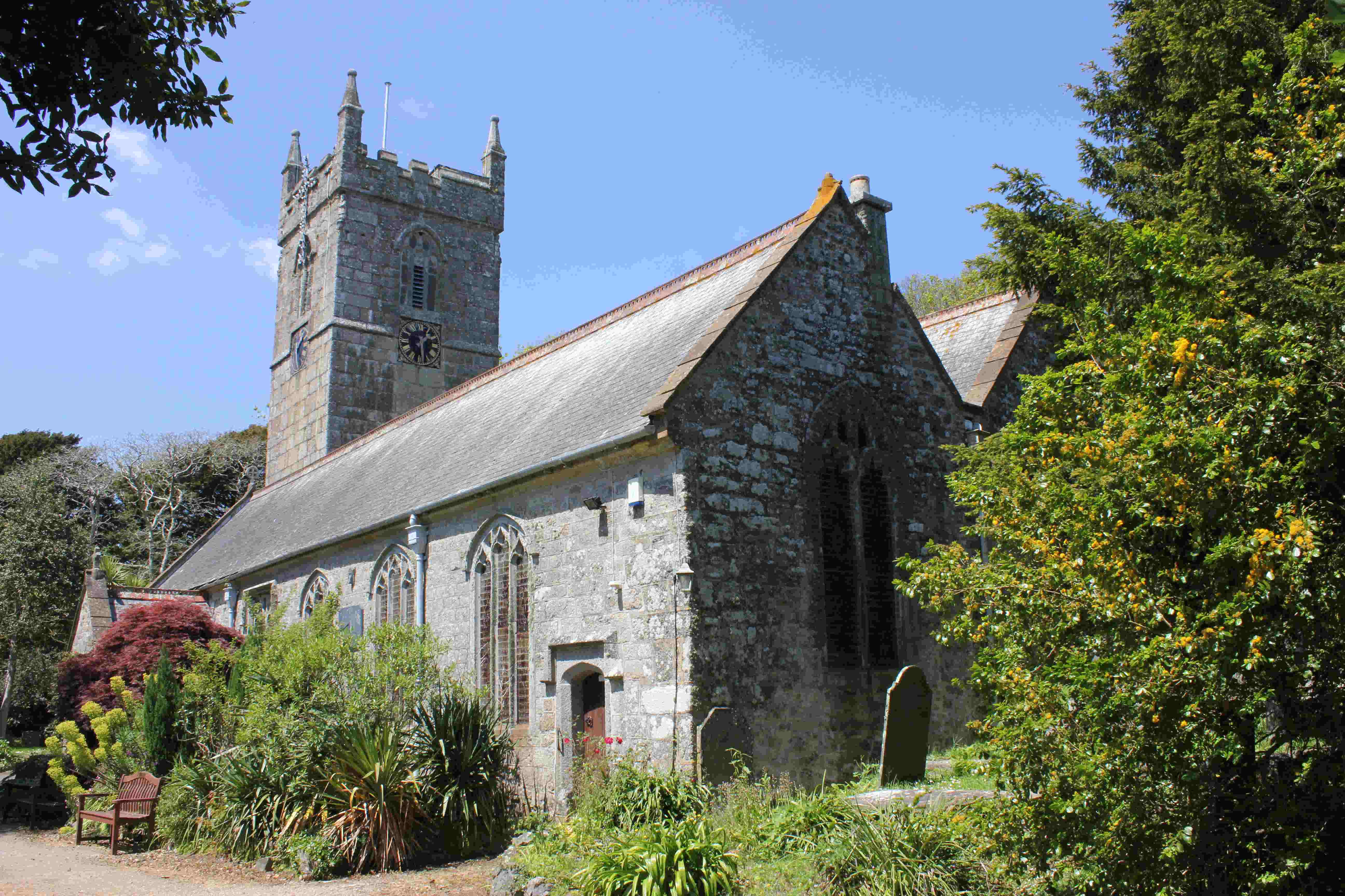 Gulval Church Cornwall - St. Wolvela